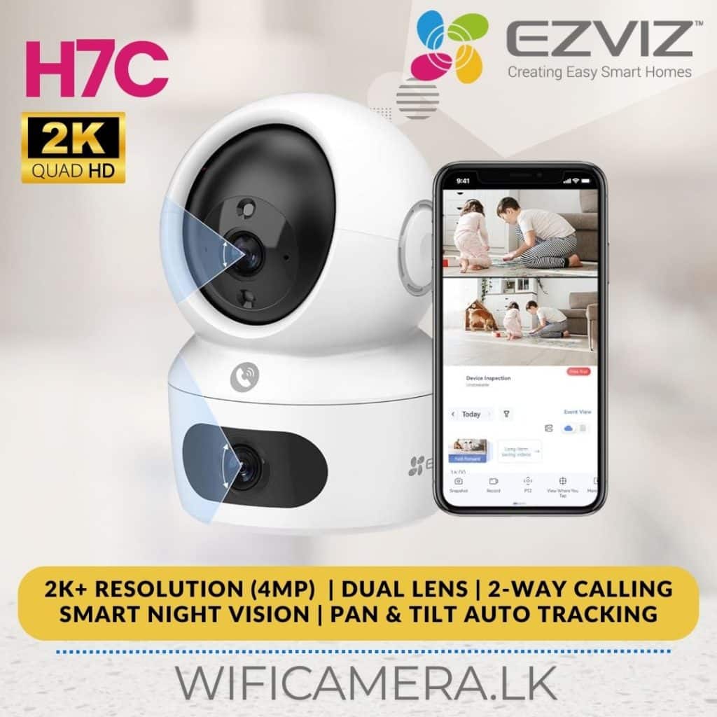 Best EZVIZ Smart Home Wifi Security Camera Products & Solution in Sri Lanka